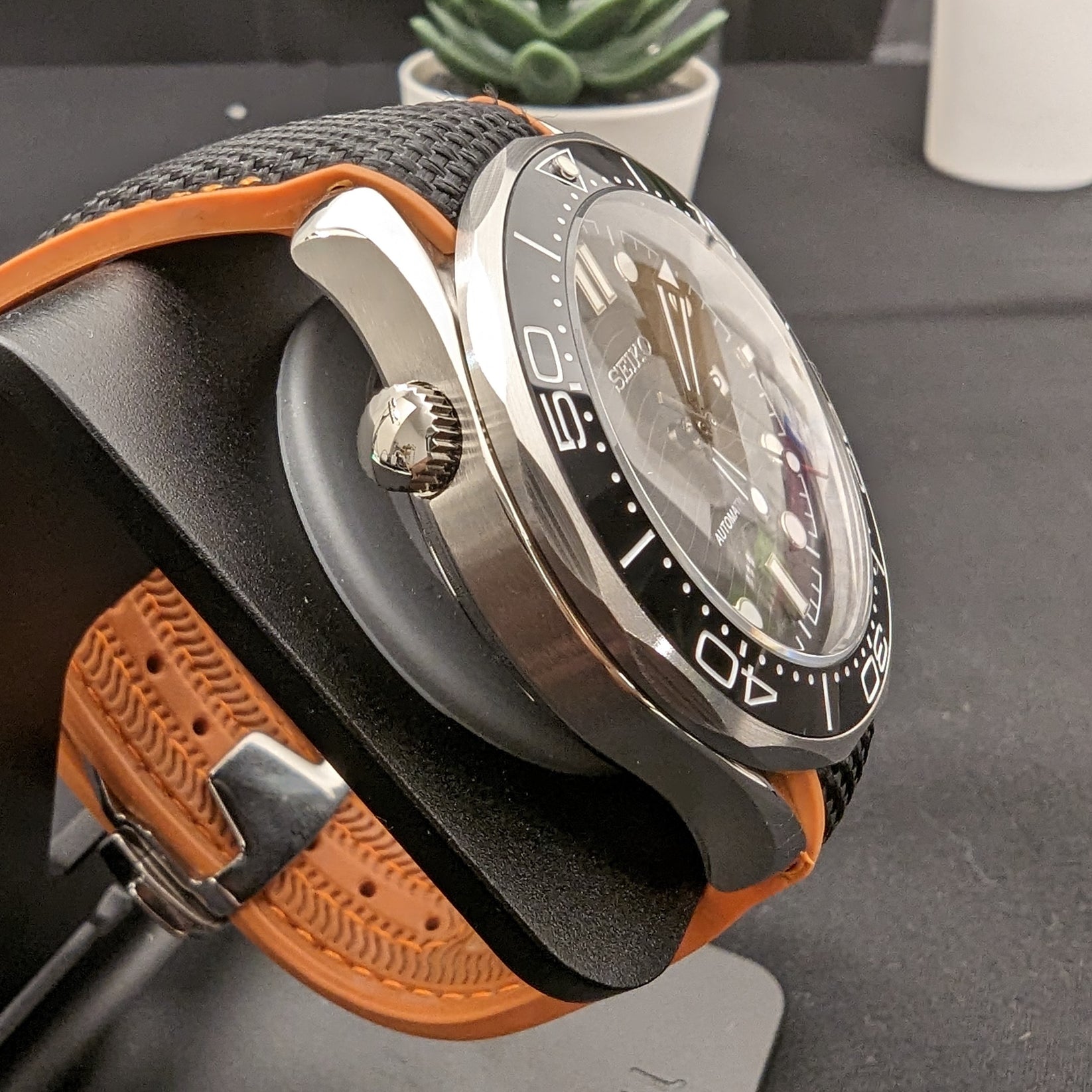 Custom SEIKO NH35 Homage to Seamaster 300 Automatic mens watch – PS ...