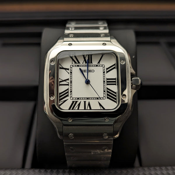 Iconic Santos Homage | Free Worldwide Shipping – PS Watch Mods