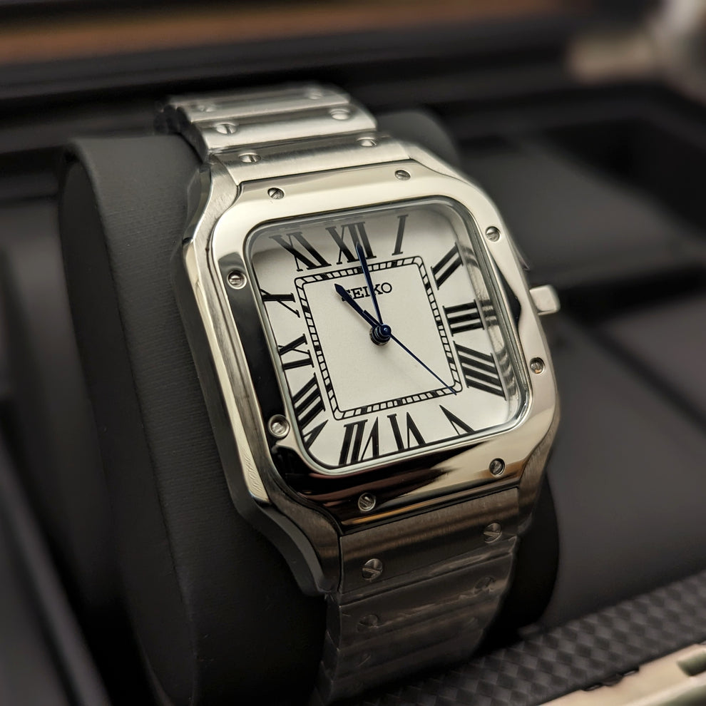 Iconic Santos Homage | Free Worldwide Shipping – PS Watch Mods